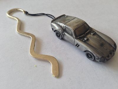 Ferrari GTO 250 ref68 FULL CAR on a CURVED bookmark with cord | eBay UK