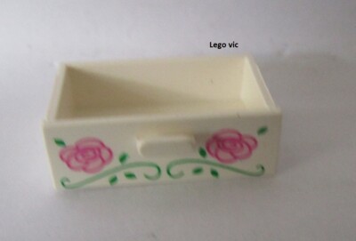 Lego 4536pb01 flowers Fleur Tiroir commode Belville 5823 MOC A44 | eBay