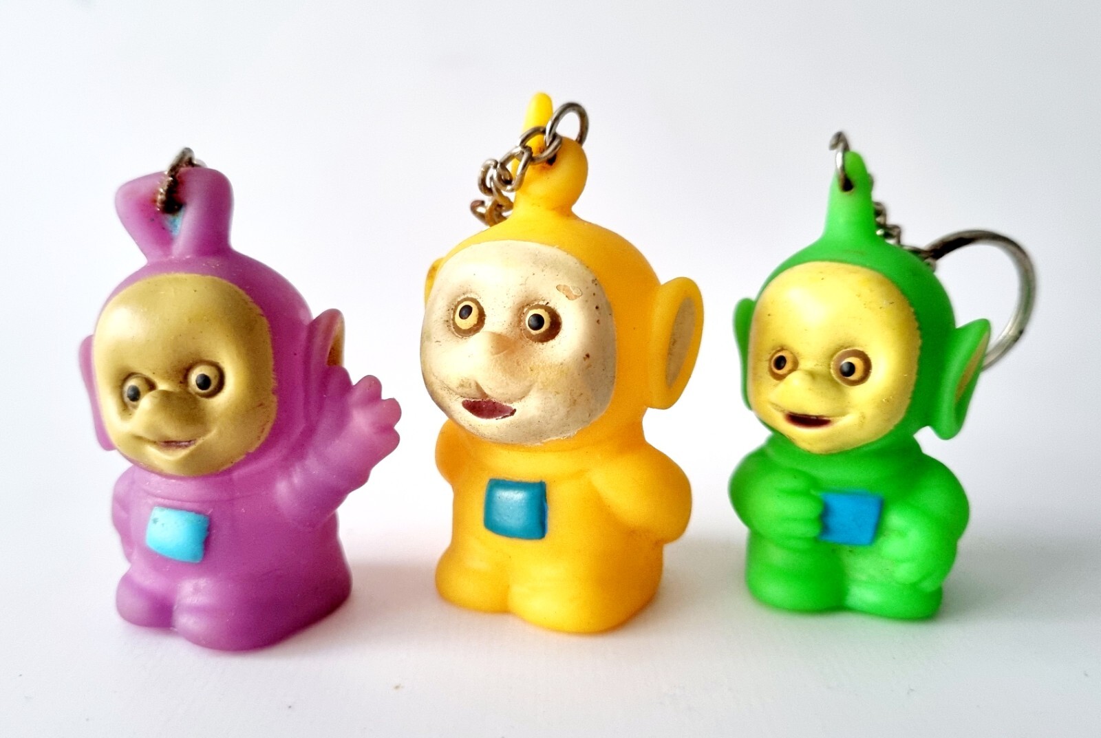 VINTAGE 1990s TELETUBBIES Keychain • Soft Squeeze Toy • RARE ...