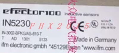 Brand NEW IFM IN5230 IN5230 | eBay