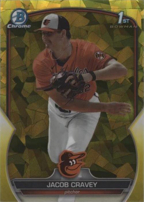 2023 Bowman Chrome Draft Sapphire Edition - Jacob Cravey #BDC-189 ...