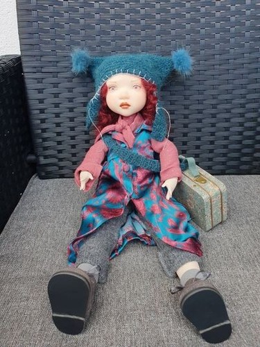 KÜNSTLERPUPPE ZWERGNASE MOMO SPOON VON NICOLE MARSCHOLLEK AUSVERKAUFT ...