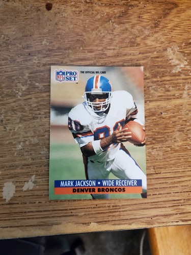 1991 Pro Set Football Mark Jackson Denver Broncos #141 | eBay