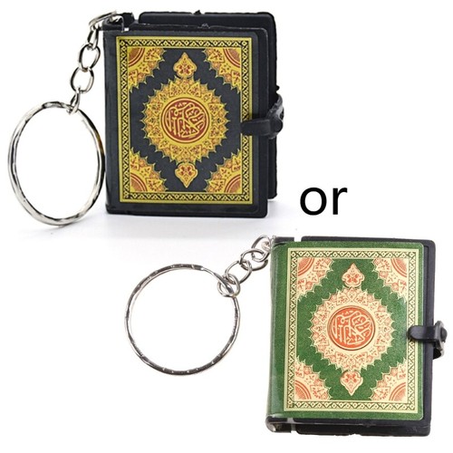Mini Ark Quran Keychain Nice Book Real Paper Can Read Arabic the Koran ...