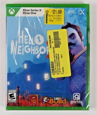 HELLO NEIGHBOR 2 Microsoft Xbox One Xbox Series X New Sealed Game Torn ...