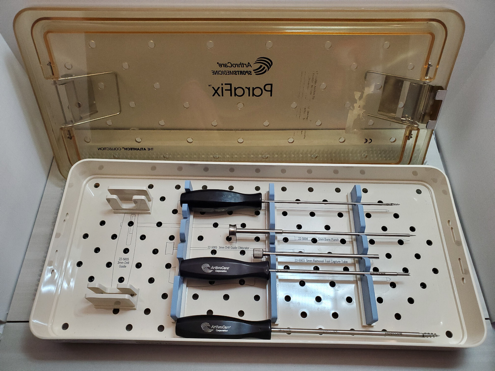 Arthrocare Sports Parafix Partial Set 22-5007 Atlantech Collection | eBay