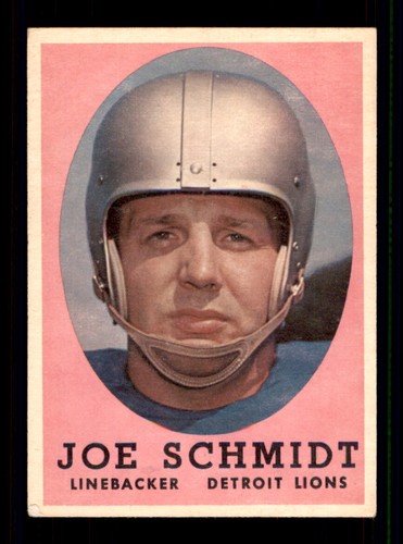 1958 Topps #3 Joe Schmidt | eBay