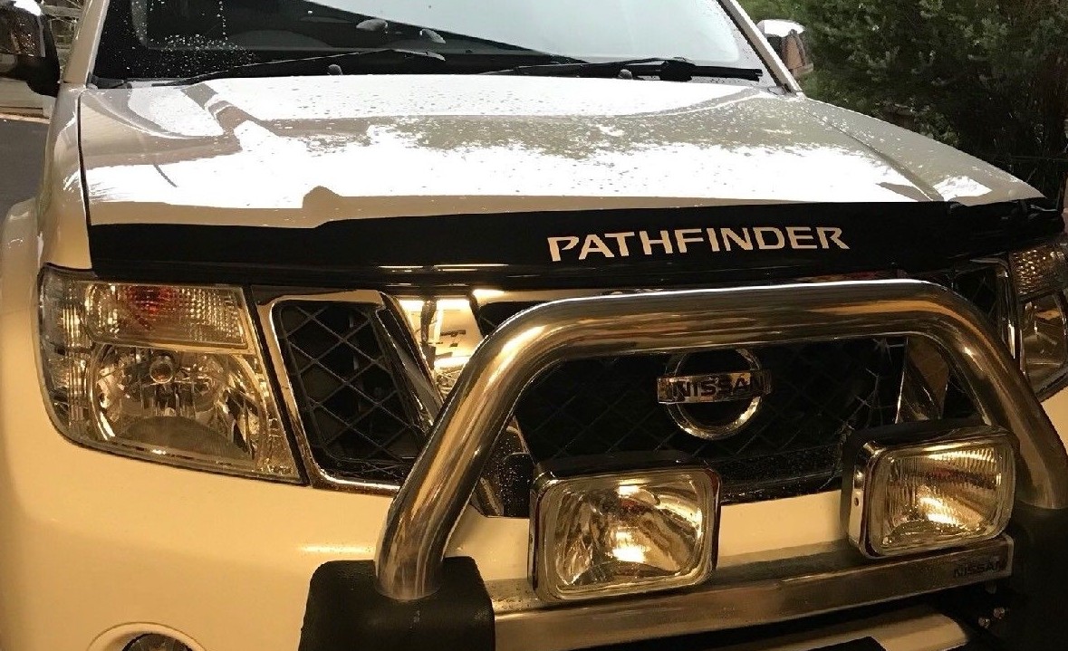 for Nissan Pathfinder BONNET PROTECTOR DECAL 400mm Sticker 4x4 Decal ...