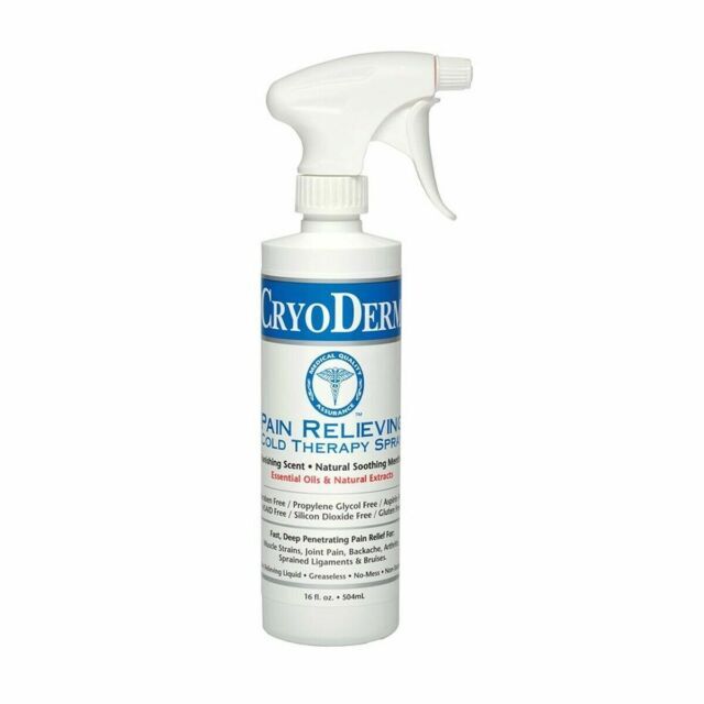 CRYODERM Pain Relieving Cold Therapy Spray - 16oz for sale online | eBay