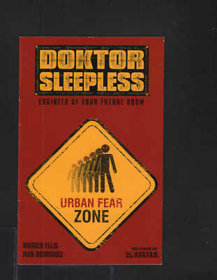 Doktor Sleepless #9 Warning Sign Variant Avatar 2008 051023ASC-114 | eBay