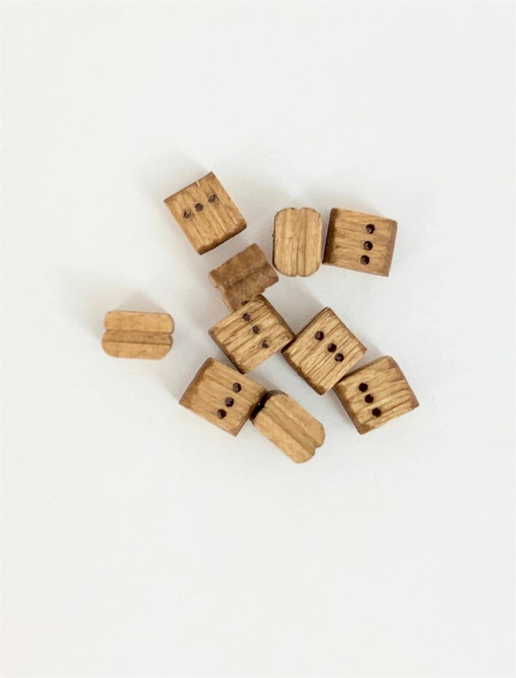 Model Shipways Triple Sheave Block, Walnut 9/32" (7mm) 20 pack | eBay