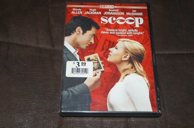 SCOOP DVD FACTORY SEALED HUGH JACKMAN SCARLETT JOHANSSON | eBay