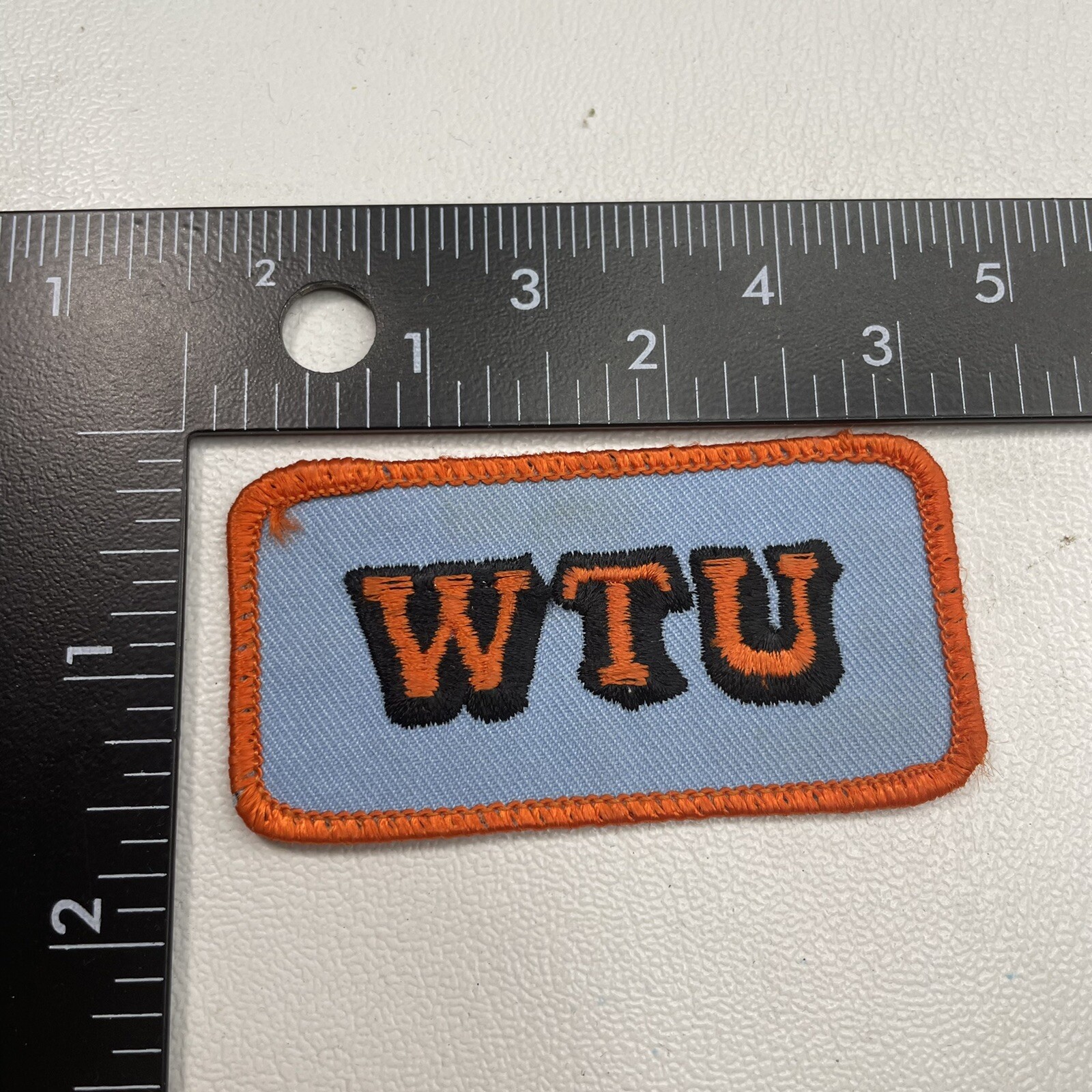 Vtg Unknown Letter Initials WTU W. T. U. Advertising Patch 28WI | eBay