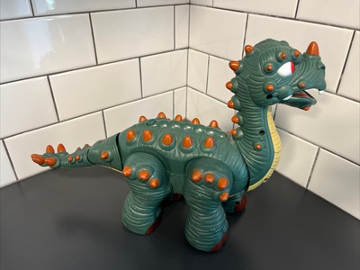 2008 Mattel Fisher Price Imaginext Dinosaur Spike Jr Walks Roars Works ...