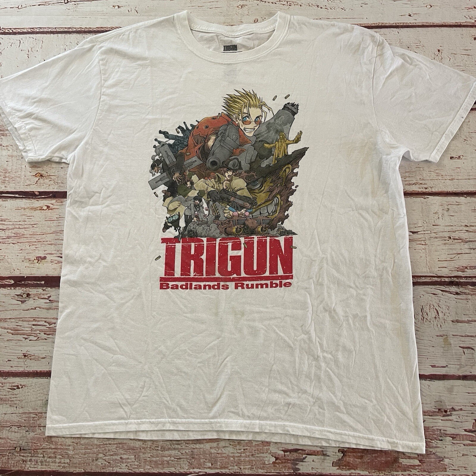 Loot Crate Trigun Badlands Anime Men's T-Shirt Exclus… - Gem