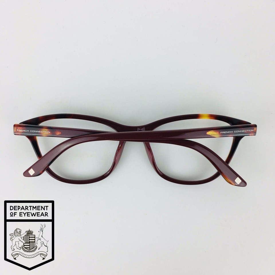 FRENCH CONNECTION eyeglasses RED/TORTOISE CATS EYE glasses frame MOD ...