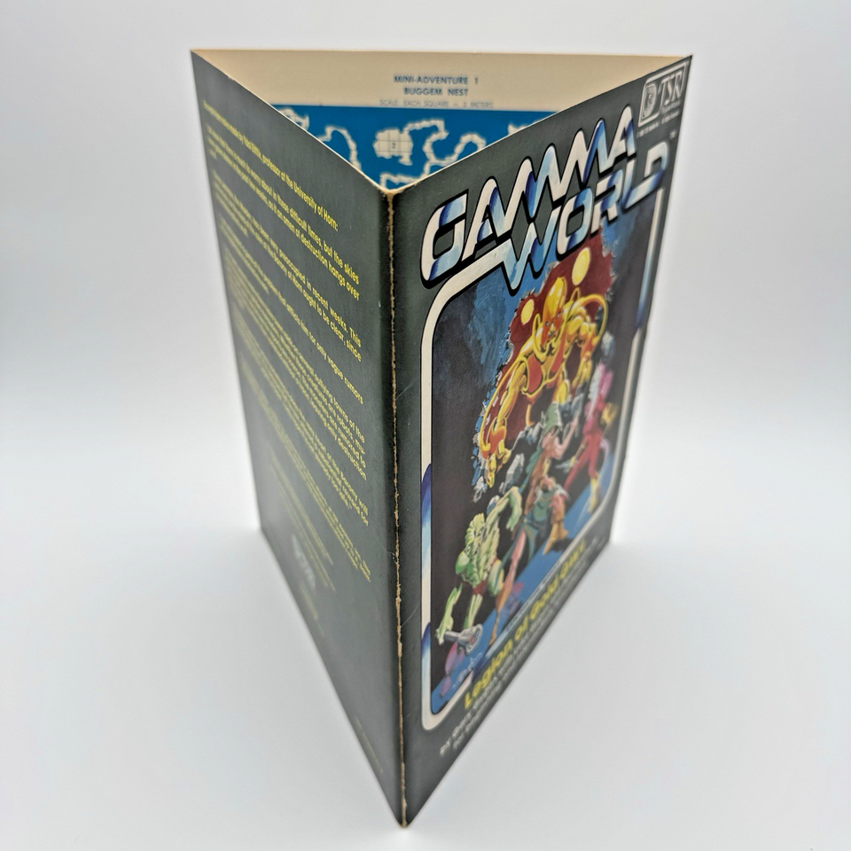 Gamma World GW1 Legion of Gold (TSR 7503, 1981) 1st Edition Adventure ...