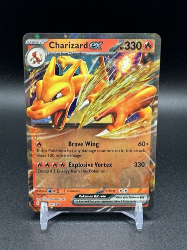 Charizard Ex 161 SVP Black Star Promo Ultra Rare Holo NM Pack Fresh ...
