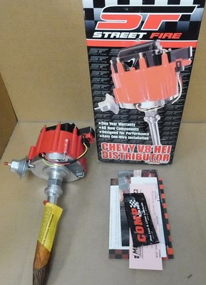 MSD 8362 Street Fire Chevy HEI Distributor, Mag Pick Up, Mech/Vac ...