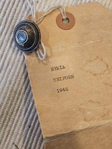 WWII Syrian Army 1945 Uniform Button Badge L@@K!!! | eBay