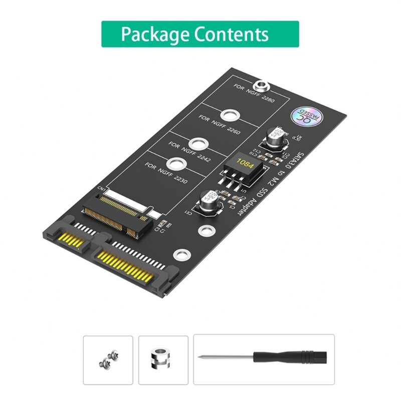 M.2 B+KEY to Adapter Card for 2242 2260 2280 SDD Connector M.2 B+Key ...