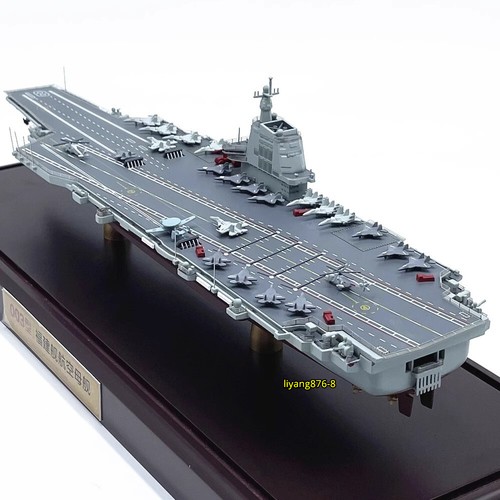 1:1000 Fujian 003 Aircraft Carrier #18 Warship Diecast Battle Ship ...