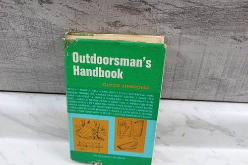 Outdoorsman's Handbook by Clyde Ormond, Hardback, 1973 hardcover book ...