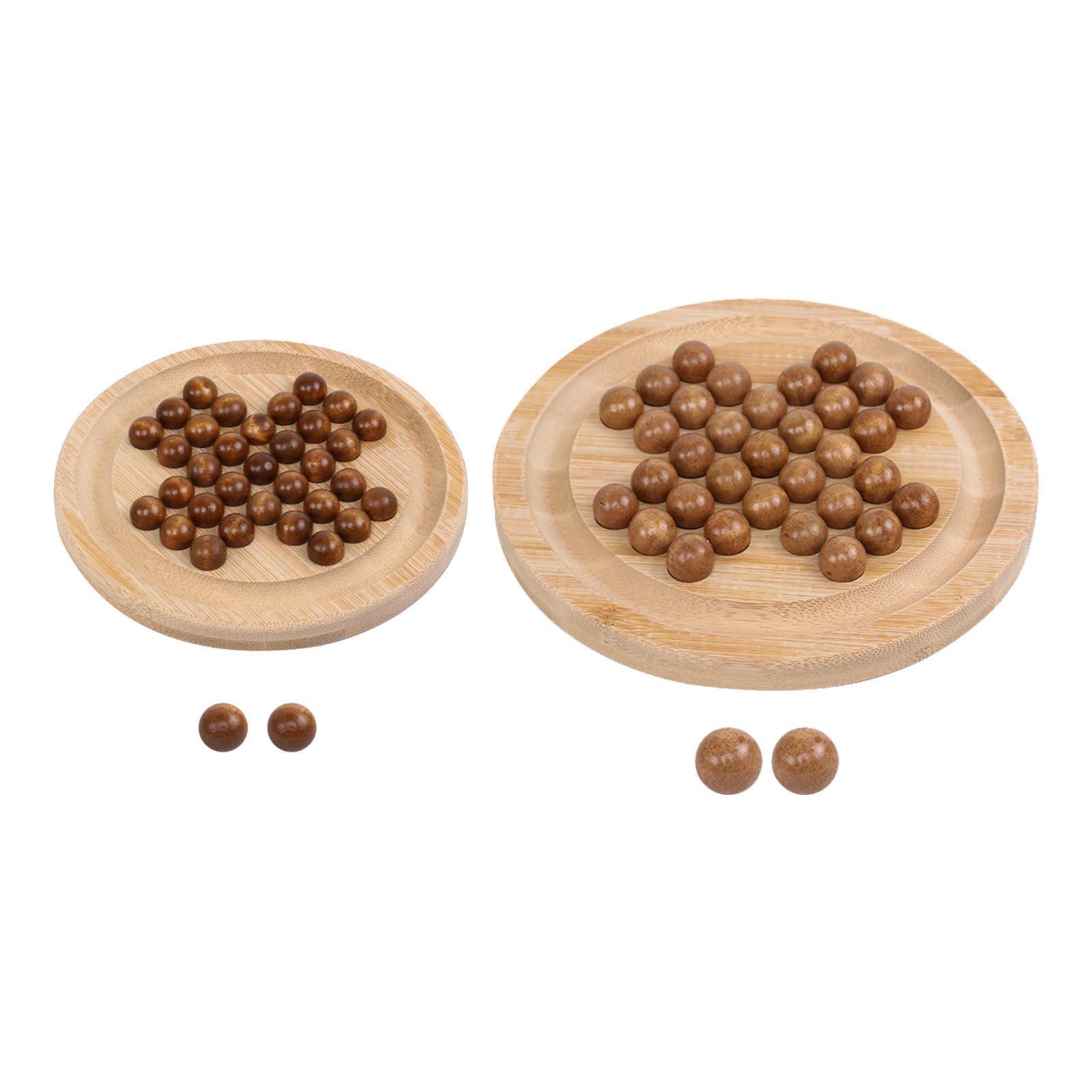 Peg Solitaire Board Game Chess Toy Tabletop Game Tabletop Decor for ...