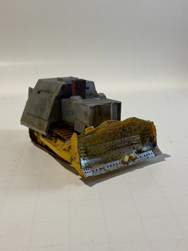 Komatsu D355A bulldozer Killdozer hotwheels scale *new updated model | eBay