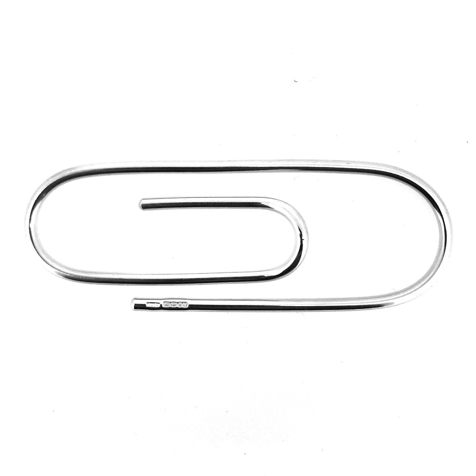 ROBERTS & CO NEW HALLMARKED STERLING SILVER MONEY CLIP PAPER CLIP ...