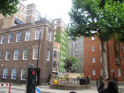 Photo 6x4 Ivy-covered building at the junction of Marsham and Vincent ...