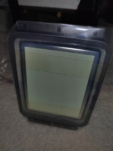 Rare unit, new, large display tube EEV E727G VFD/CRT Nixie era 'nimo ...