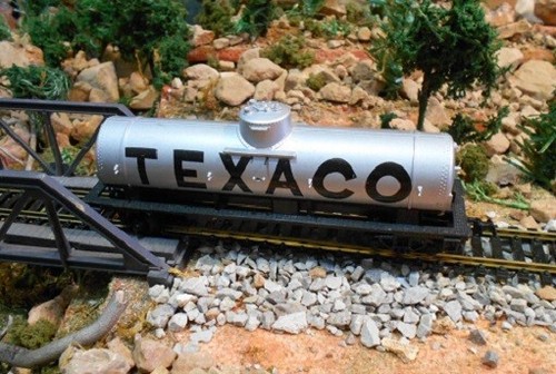 HO Scale: Tyco Texaco Oil Tank Car; Vintage Model Railroad Train | eBay