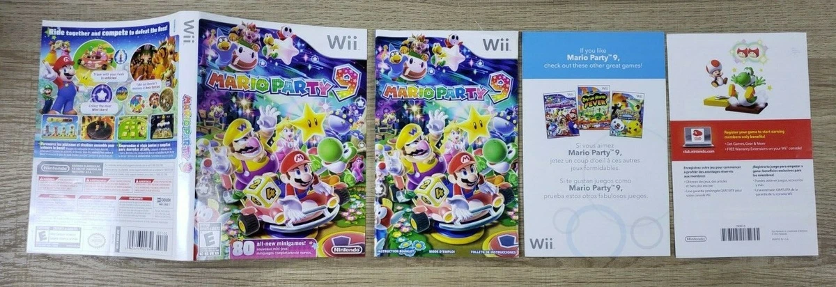 Mario Party 9 Cover