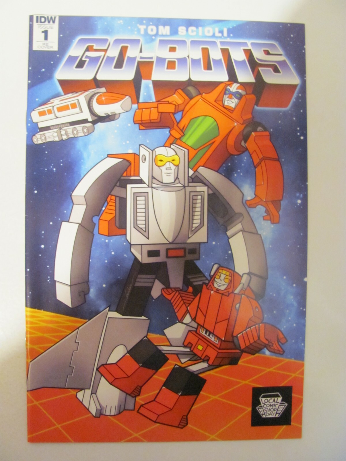 GO-BOTS #1 IDW 2018 Series LCSD Variant 9.4 Near Mint | eBay