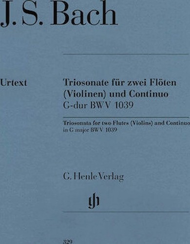Trio Sonata for Two Flutes and Continuo in G Major, BWV 1039 - with ...