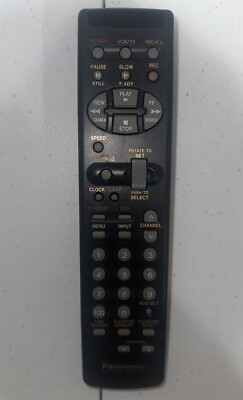 Panasonic Program Director TV VCR Remote VSQS1241 PV4358, PV4301 ...