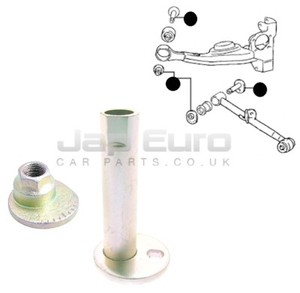 FOR TOYOTA RAV4 00-05 REAR TRAILING CONTROL ARM CAM BOLT SLEEVE & CAM ...