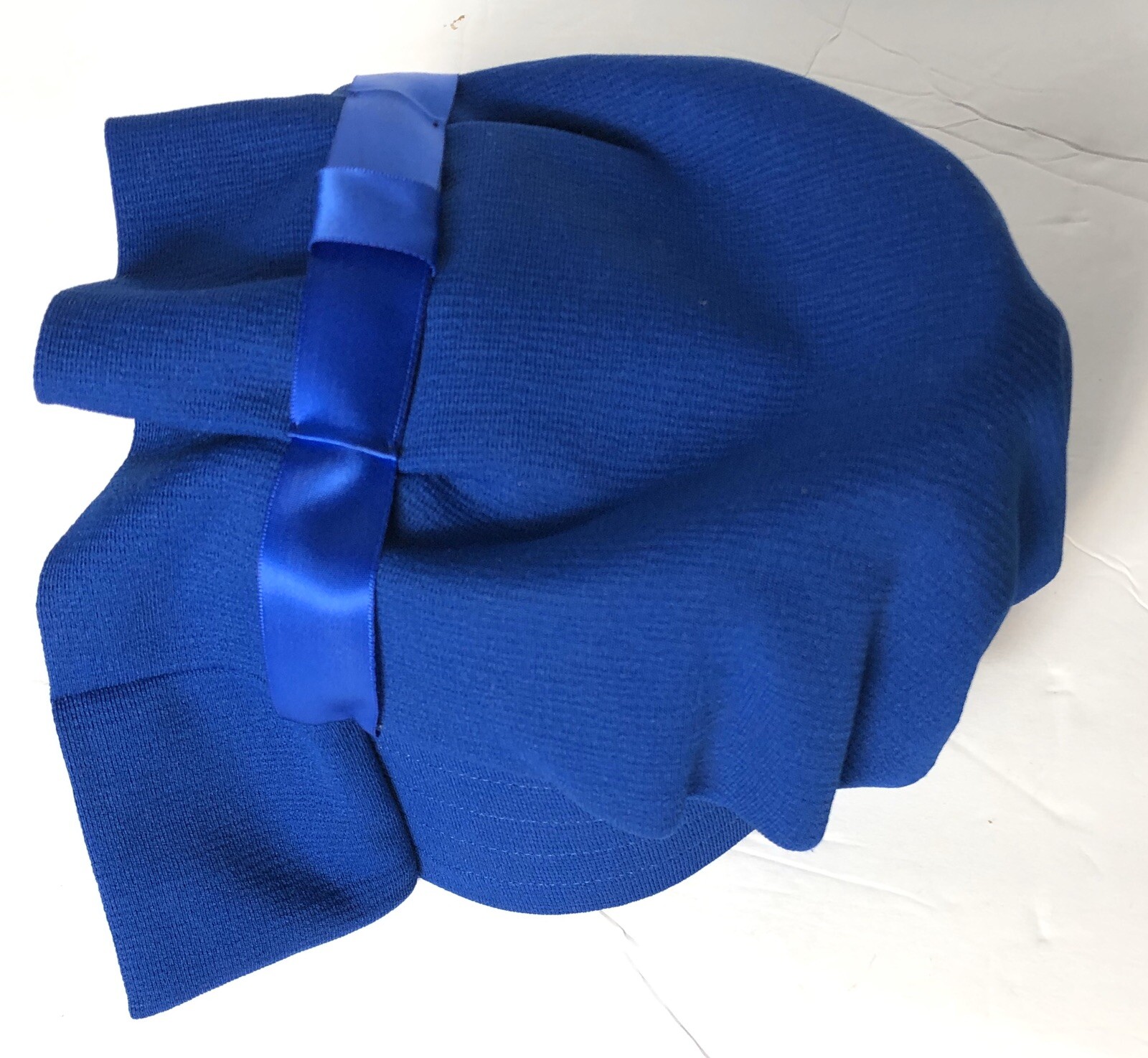 Amish Mennonite Hand Made Girls Blue Button Cape Cloak Bonnet Hat Cap ...