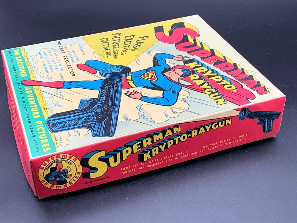 Vintage Superman Krypto-Raygun Pocket Projector #94 1940s Daisy ...