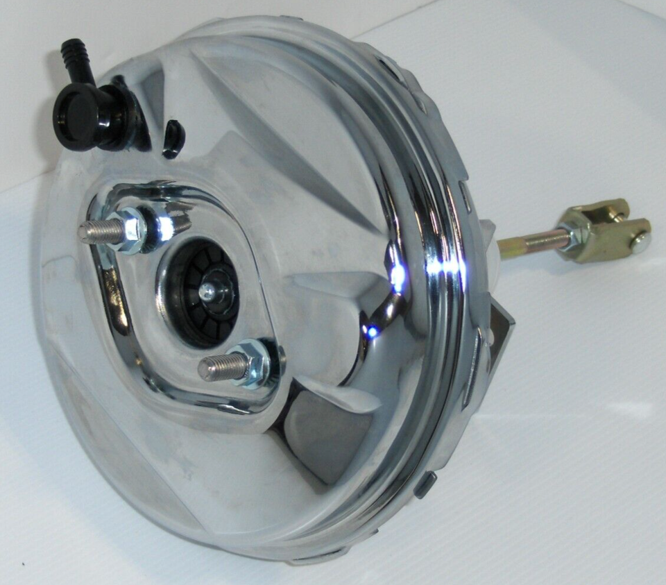 CHROME GM Chevy A Body 9" Power Brake Booster chevelle gto camaro ...