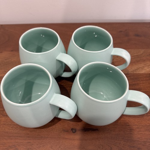 Robert Gordon Hug Me Mug Coffee Cups Set of 4 Mint Green Colour | eBay