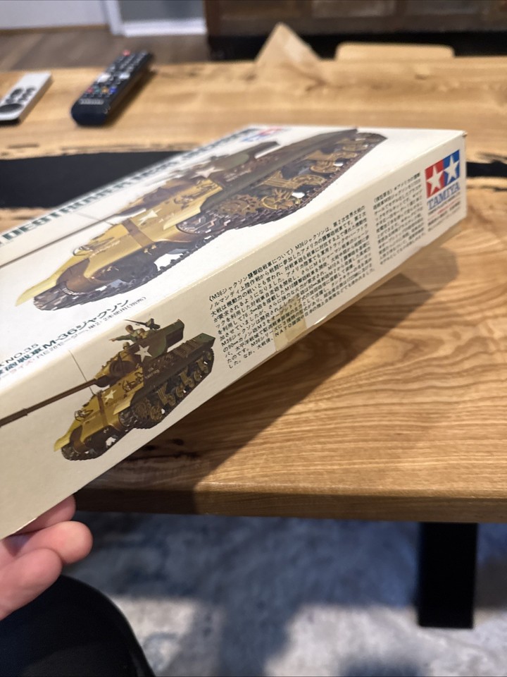 Tamiya 1/35 Scale U.S. Tank Destroyer M36 Jackson Motorized Model Kit ...