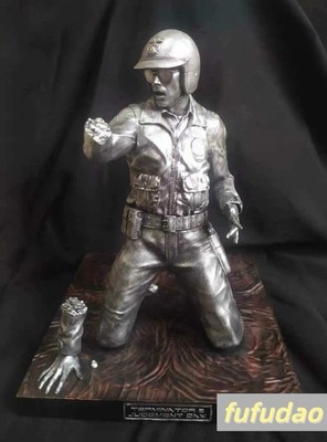 Terminator Copper T1000 3D Printing Resin Silver Statue Figure Model ...