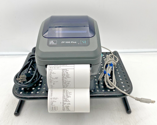 Zebra ZP500 Plus Thermal Label Printer 4" Wide Shipping Label Printer ...