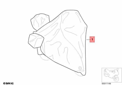 New Genuine BMW Universal Motorcycle Cover 71607689674 | eBay