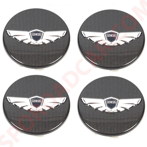 17 inch Wing Logo Center Wheel Caps 4pc for Hyundai 2009-2014 Genesis ...