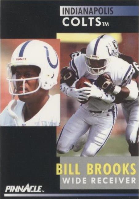 1991 Pinnacle - Bill Brooks #58 for sale online | eBay