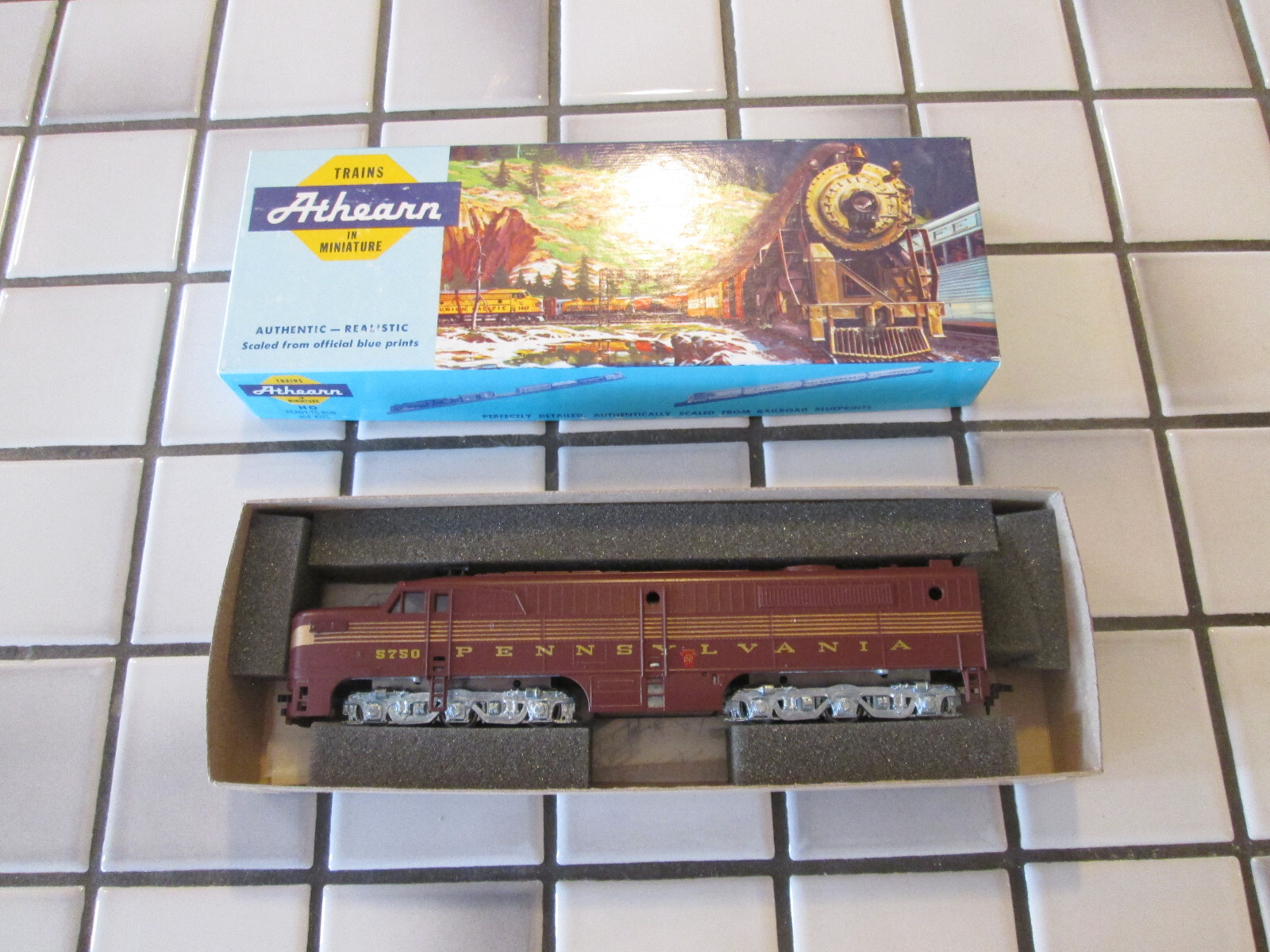 athearn PENNSYLVANIA RAILROAD PA1 powered engine HO scale | eBay