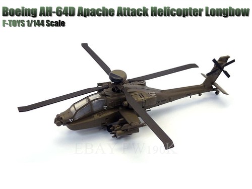 F-toys 1/144 Boeing AH-64D Apache Attack Helicopter Longbow US.Army | eBay